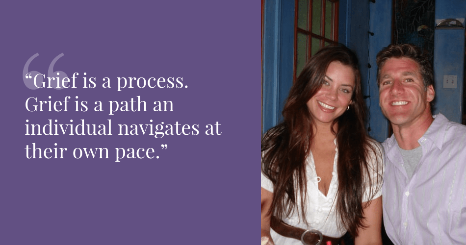 “Grief is a process. Grief is a path an individual navigates at their ...